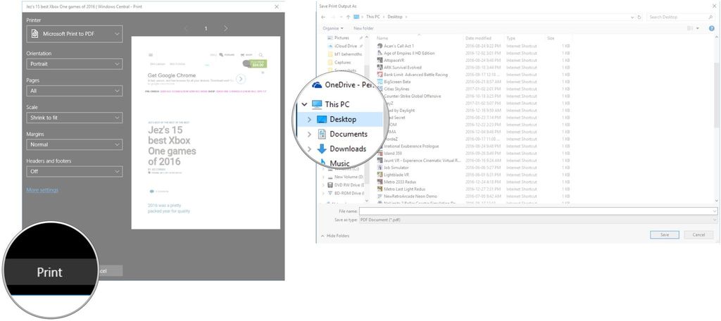 How to print from Edge for Windows 10 | Windows Central