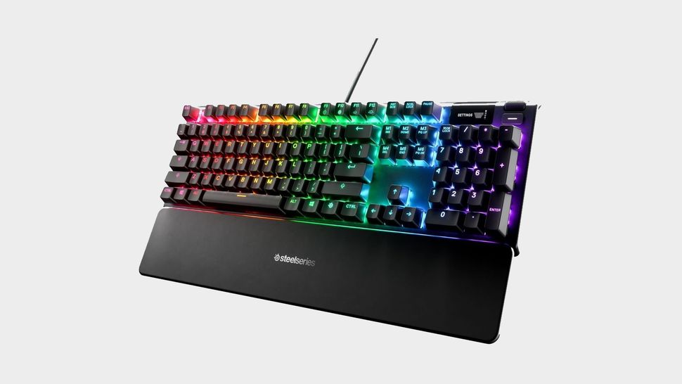 SteelSeries Apex 5 gaming keyboard review: "Silky smooth with a click ...