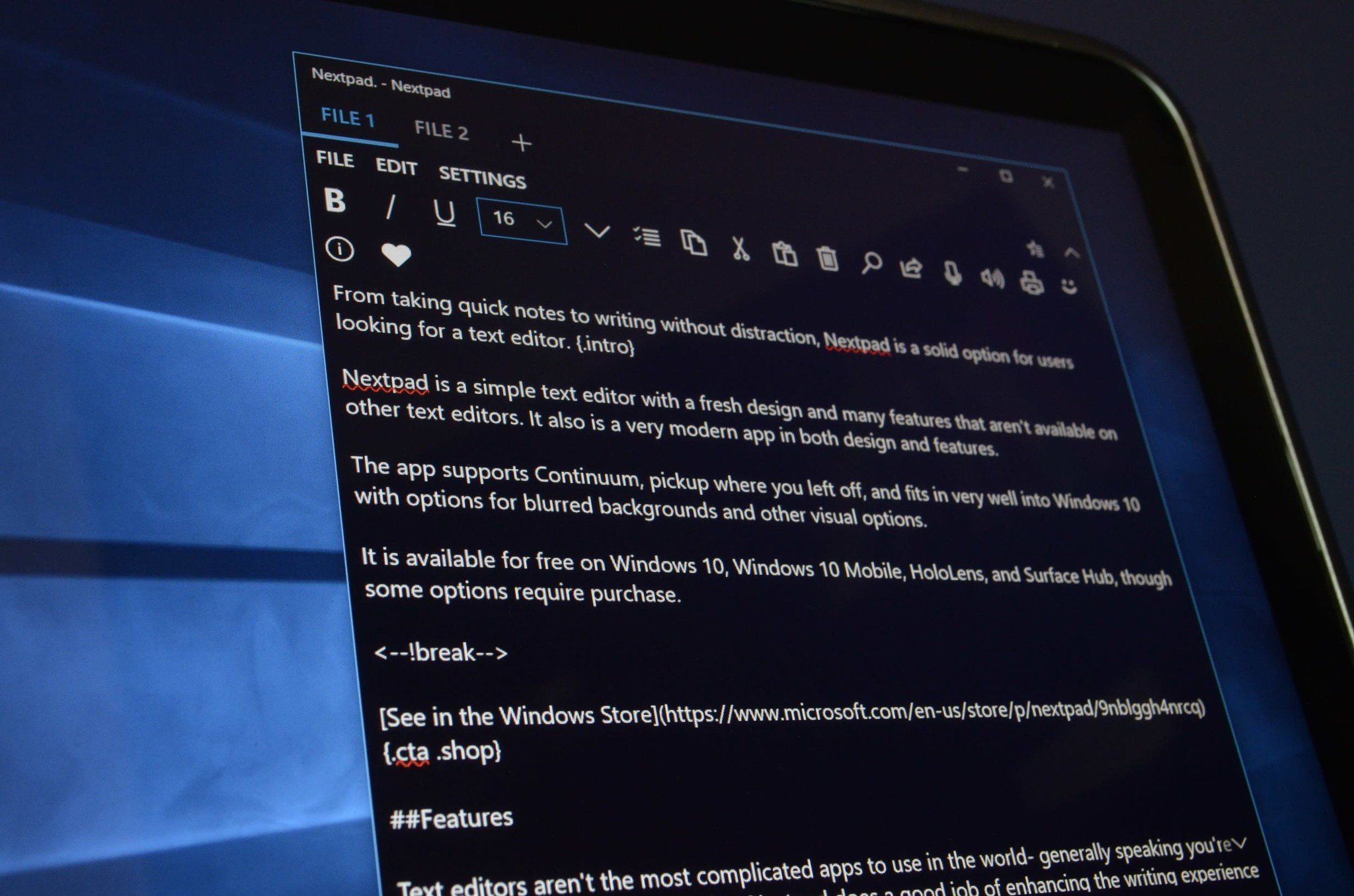 Nextpad is just what you need in a Windows text editor — it works, and ...