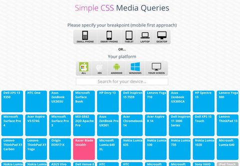 Online tool takes the guesswork out of CSS media queries | Creative Bloq