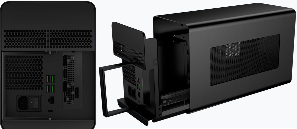 Razer Core X Chroma eGPU lands at $399 with a 700W power supply ...