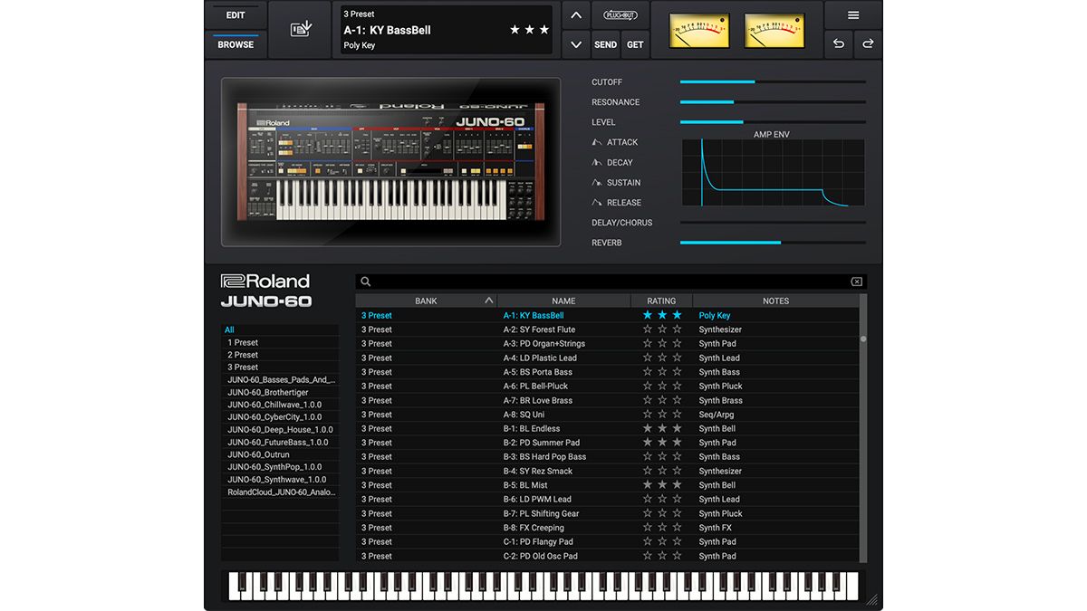 Roland’s Juno-60 synth plugin hits version 2: a new GUI, a better ...