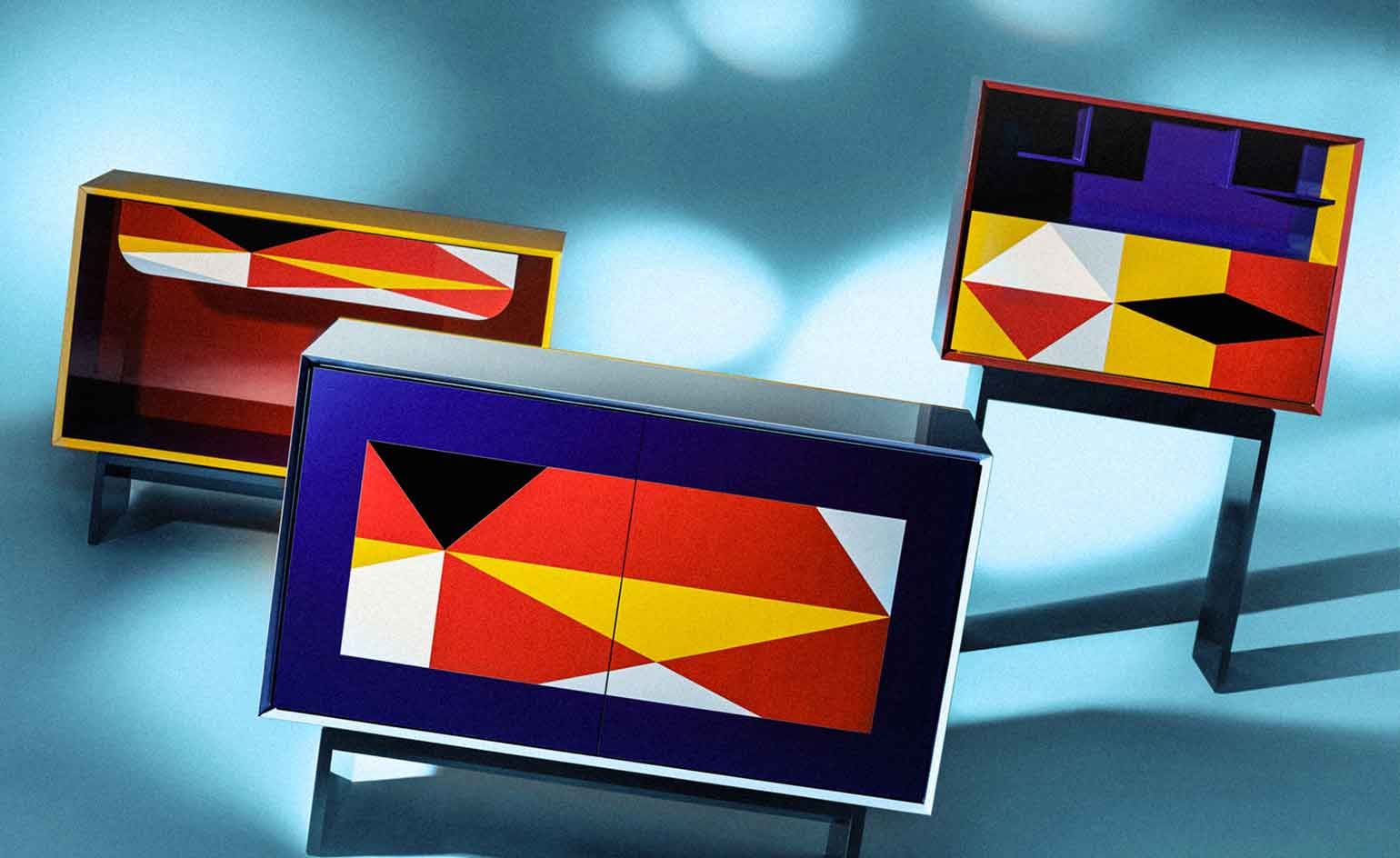 Discover Alessandro Mendini's trio of cabinets for Porro | Wallpaper*