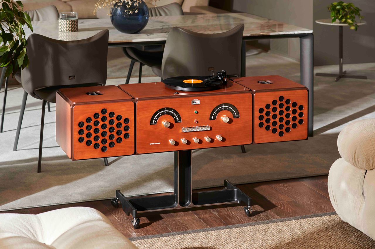 Elegantly finished consoles add natural lustre to home audio | Wallpaper*