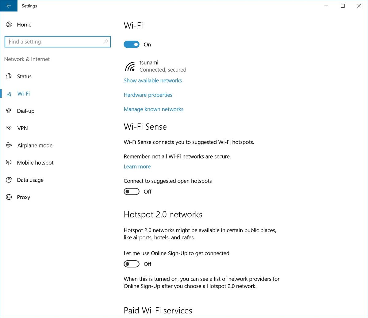 What's new with Settings app in the Windows 10 Anniversary Update ...