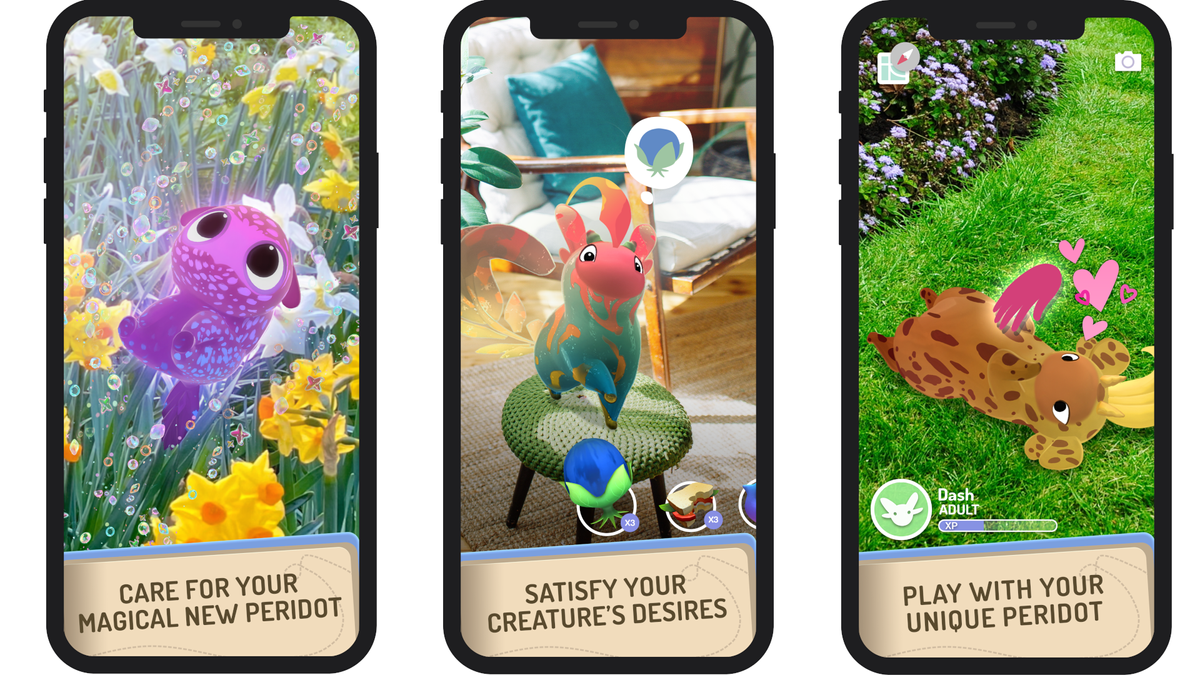Peridot is a pet sim from the Pokémon Go team and it's like a modern ...