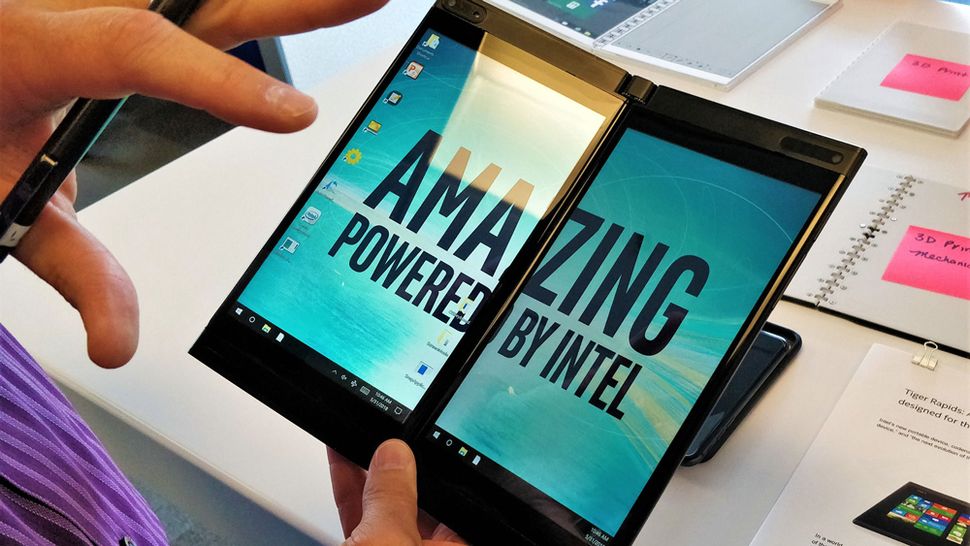 Intel creates dual-display digital notebook | Creative Bloq