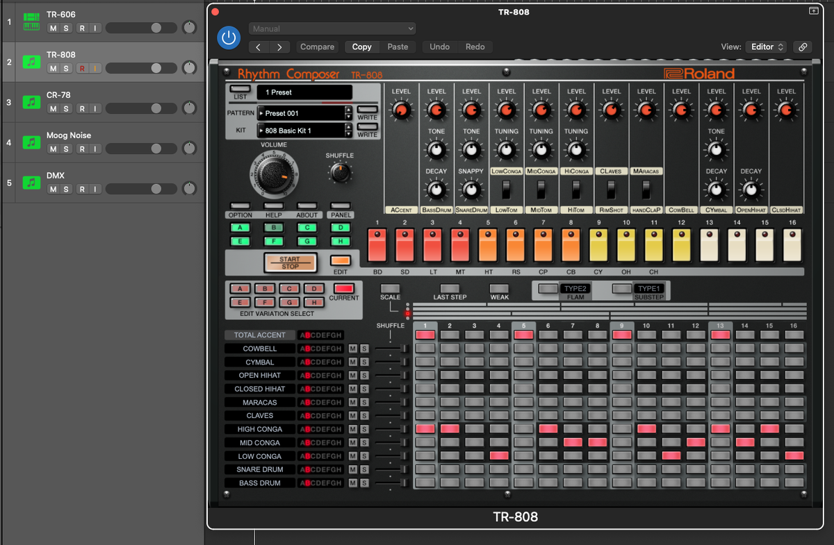 “Think in terms of finding sounds which are the electronic equivalent ...