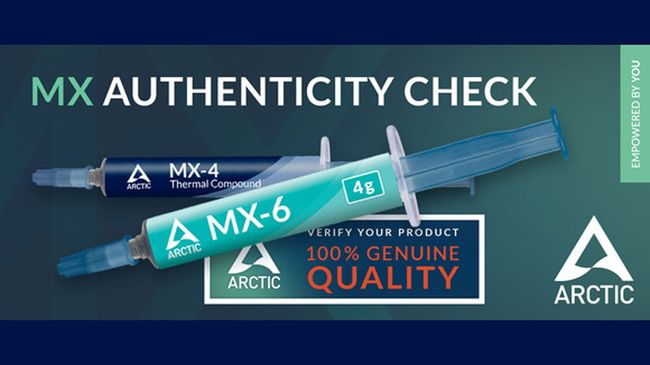 To combat counterfeit thermal paste, Arctic updates scratch-off QR code ...