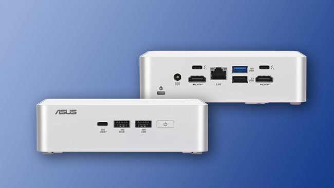 Asus' new NUC has a customizable, always-on E-Ink display on top — the ...