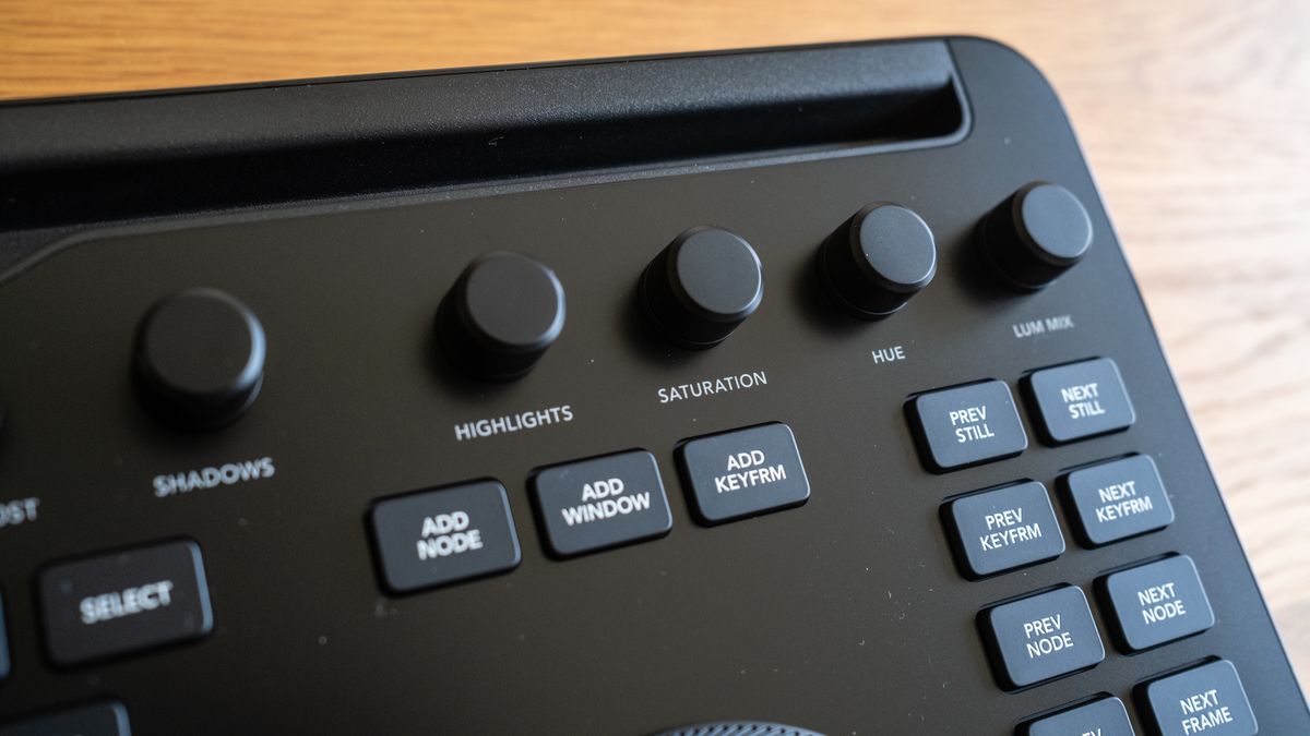 Blackmagic Design DaVinci Resolve Micro Color Panel review: tactile ...