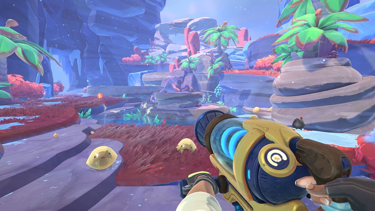 Slime Rancher 2's new biome is a magical winter wonderland and it's out ...