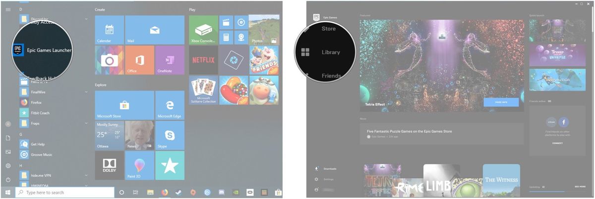 How to use the Epic Games Store for VR games | Windows Central