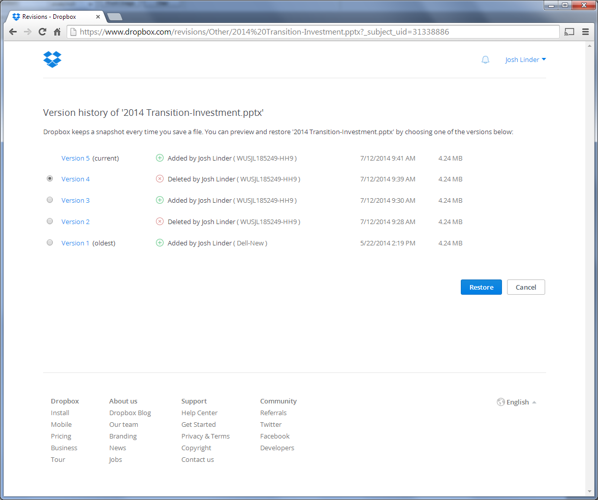 Dropbox Cloud Storage - Pricing and Features Overview