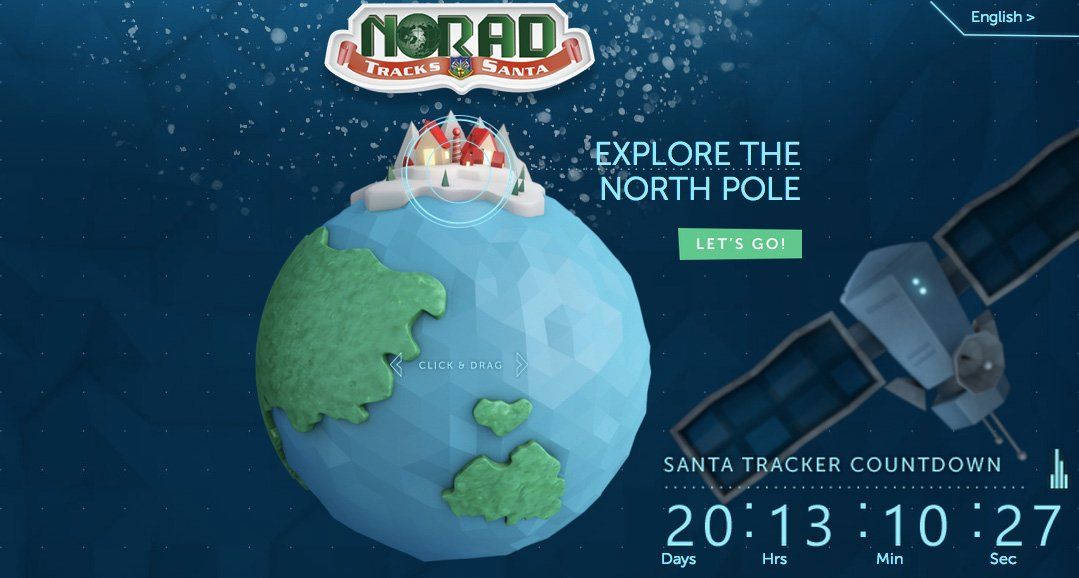 NORAD teams up with Microsoft and the North Pole to help you track ...