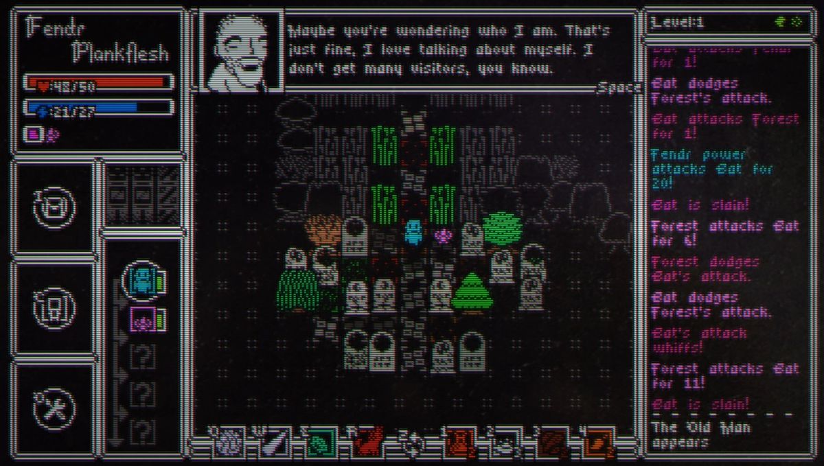 Becoming the ultimate werewolf wizard in retro roguelike Haque | PC Gamer