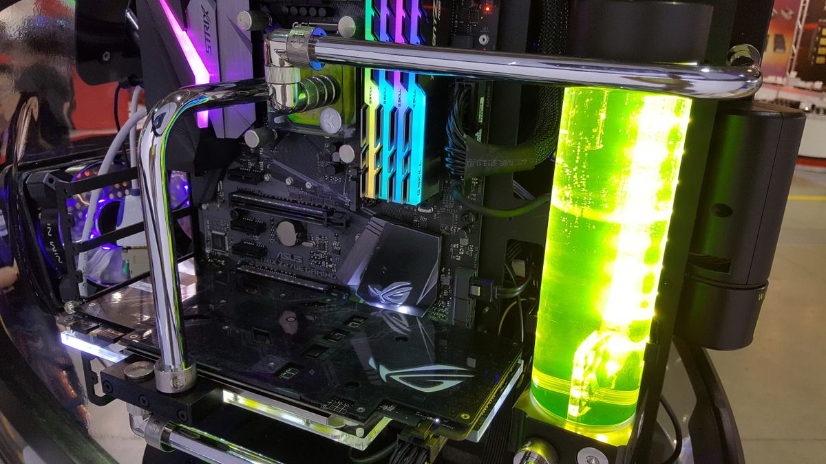 Check out the Winbot, Computex's selfie-taking smart PC case | PC Gamer