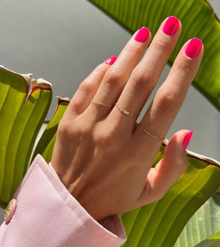 Guava Nails Are the Manicure to Wear This Summer | Who What Wear