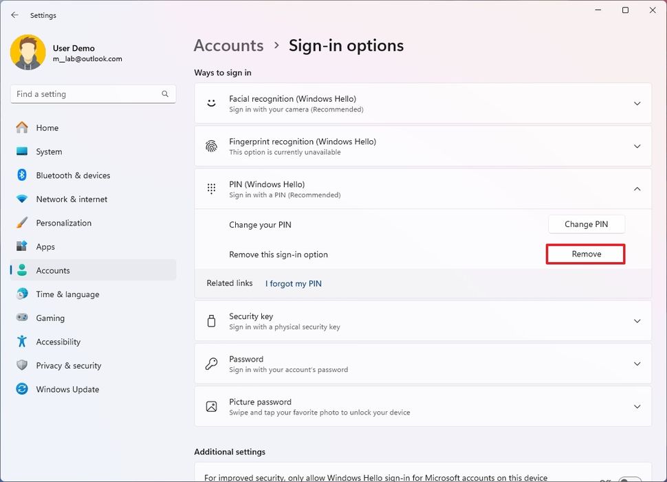 How To Configure Windows Hello Authentication On Windows 11 Windows Central