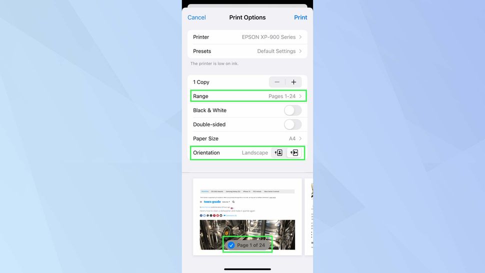 How to print from iPhone | Tom's Guide