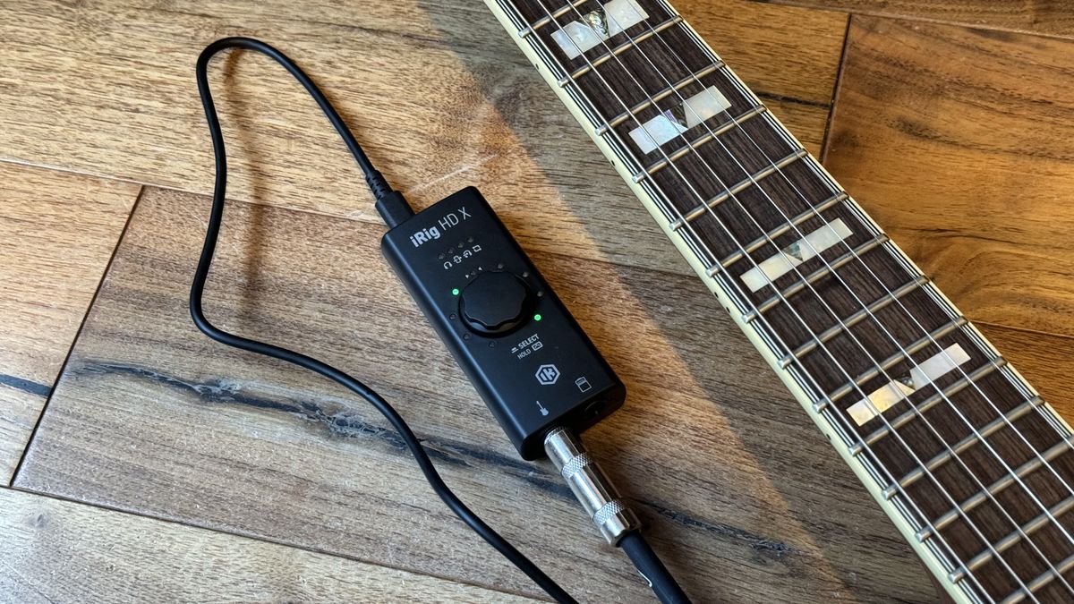 IK Multimedia iRig HD X guitar interface review: A mobile shredding ...