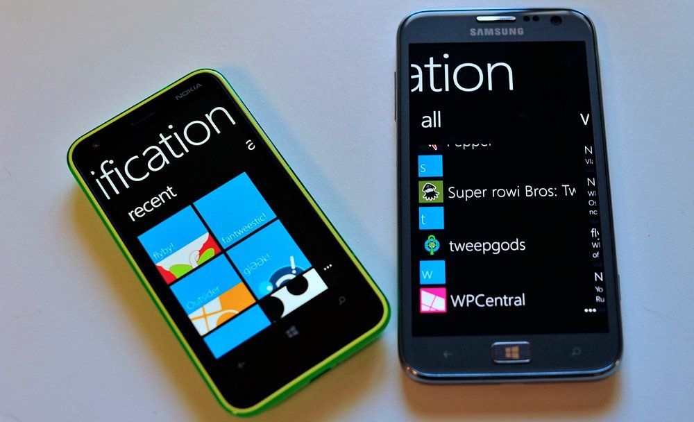 First look at the Unification Notification center for Windows Phone ...