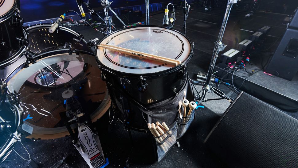 "I was like, 'Oh sh*t, it's not free!'" Drum kit tour: The Darkness ...