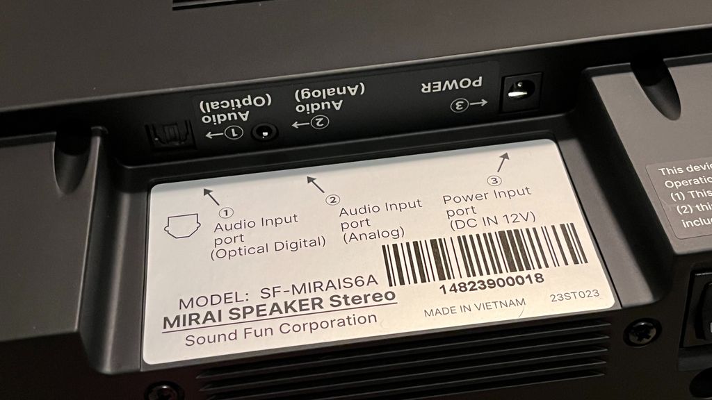 Soundfun Mirai soundbar review: a diminutive dialogue booster | TechRadar