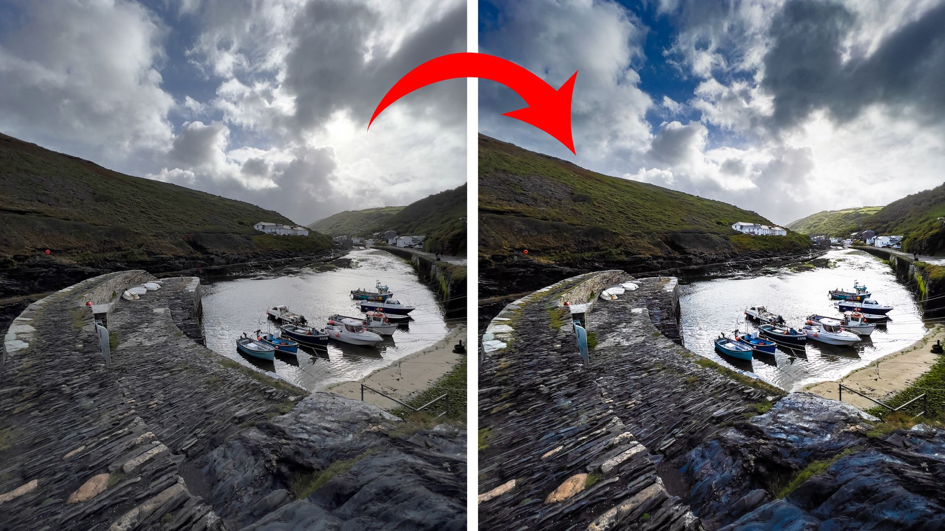 You can't disable the iPhone's HDR mode any more, but you CAN do this ...