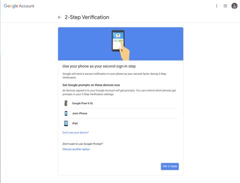 How to enable two-factor authentication on your Google account ...