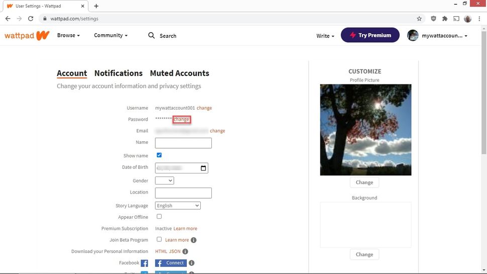How to change or reset your Wattpad password | TechRadar