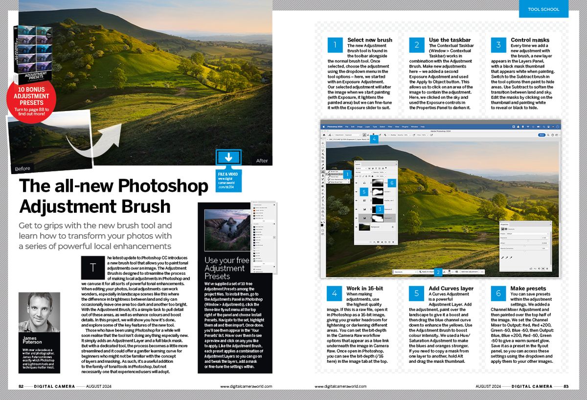 Get 14 bonus gifts with the August 2024 issue of Digital Camera ...