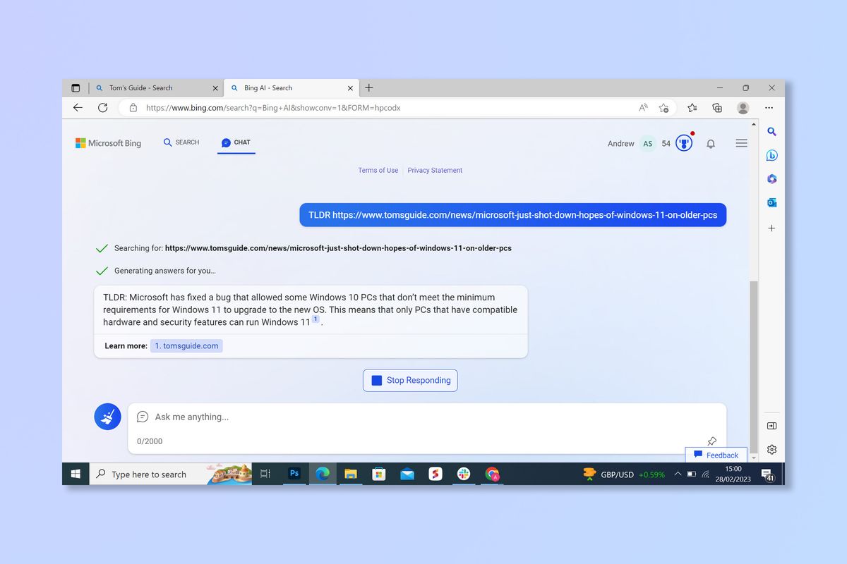 How to use ChatGPT to summarize an article | Tom's Guide