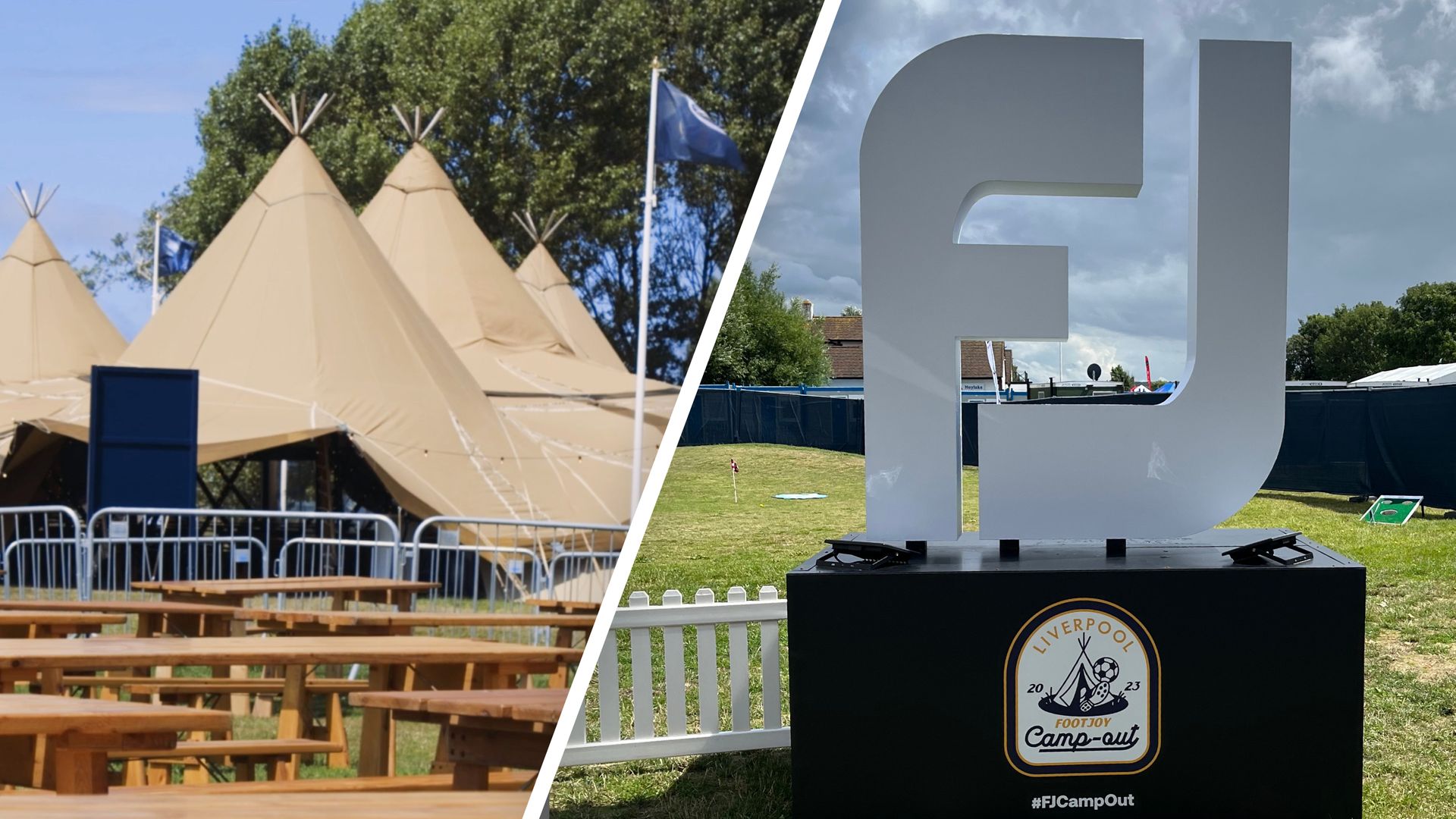 We Stayed At The Open Camping Village, Here's What It's Like... | Golf ...