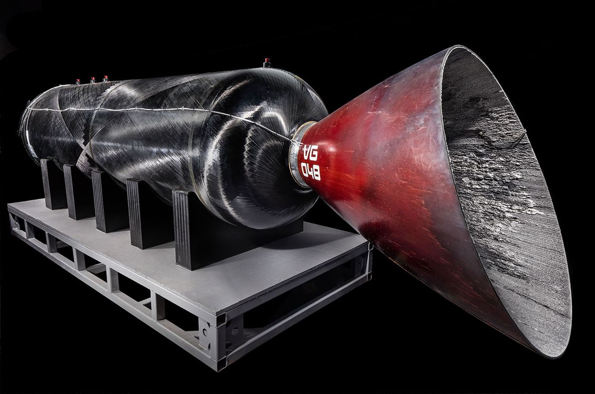 Virgin Galactic Space-Flown Rocket Motor Donated to Smithsonian | Space