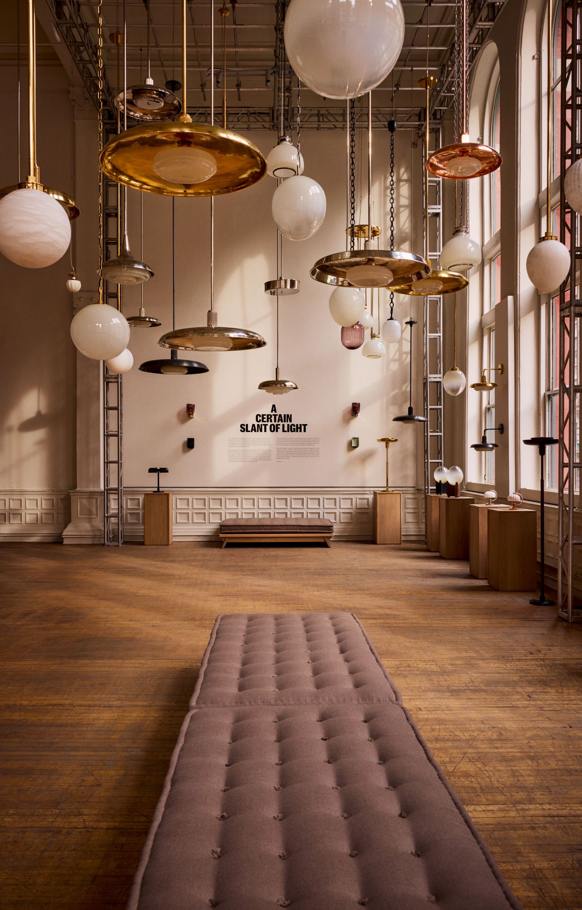 Roman and Williams’ celestial New York lighting exhibition | Wallpaper*