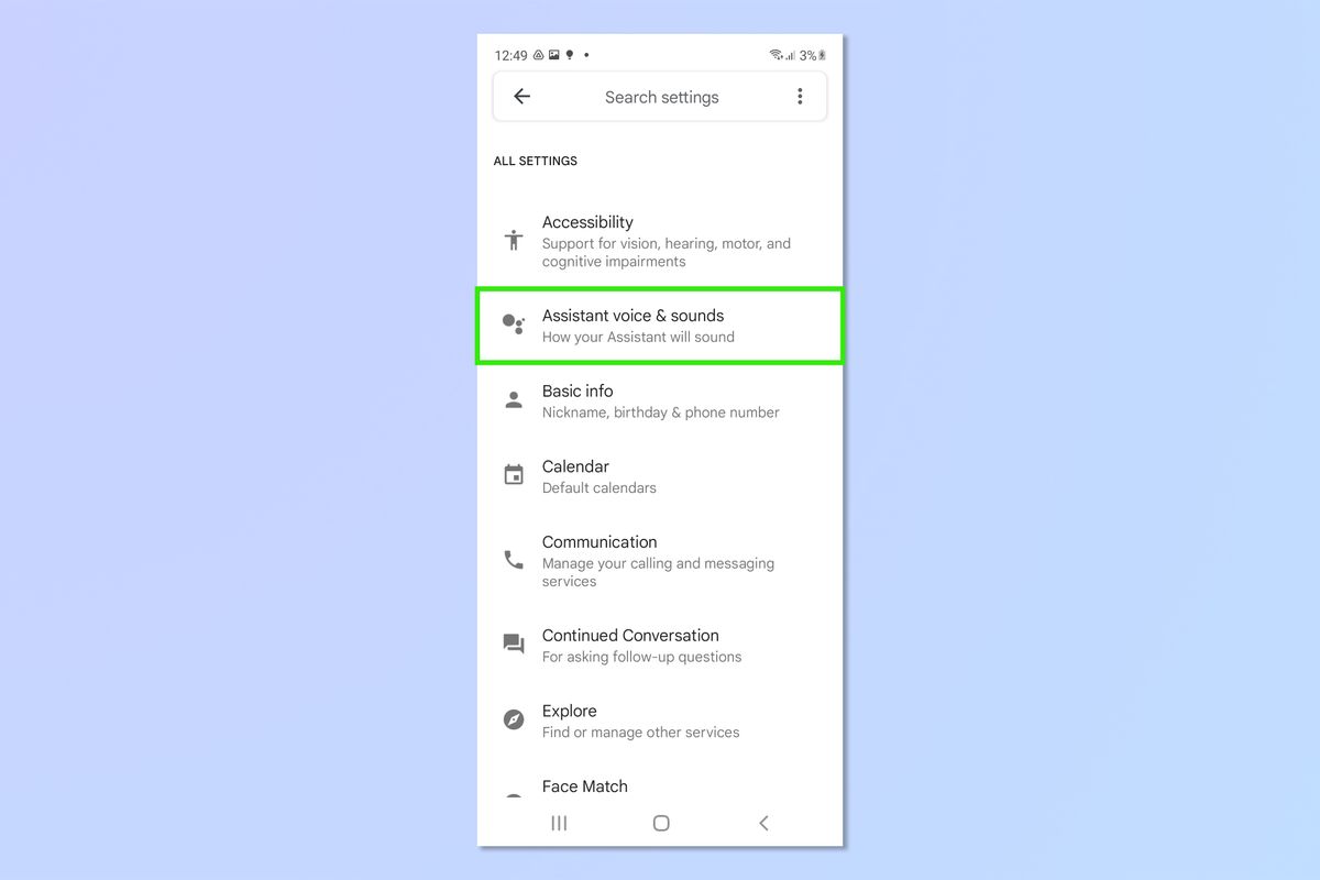 How to change the Google Assistant voice on Android | Tom's Guide