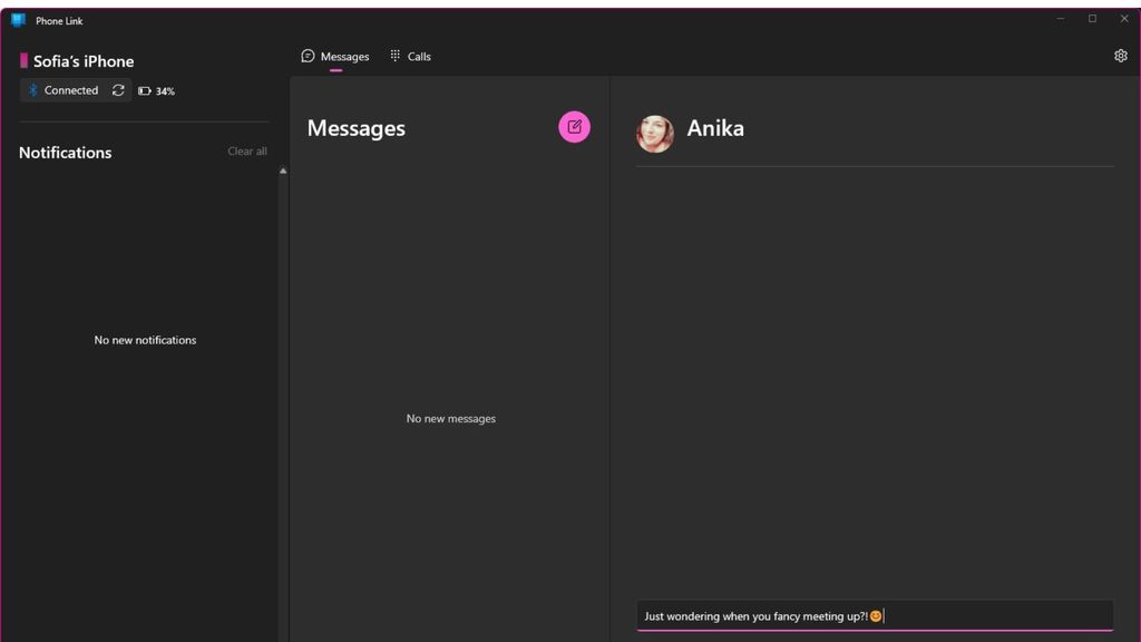 How to use iMessage on PC with Phone Link | iMore