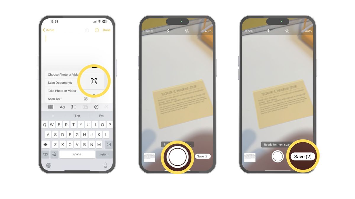 How to scan a document with iPhone | iMore
