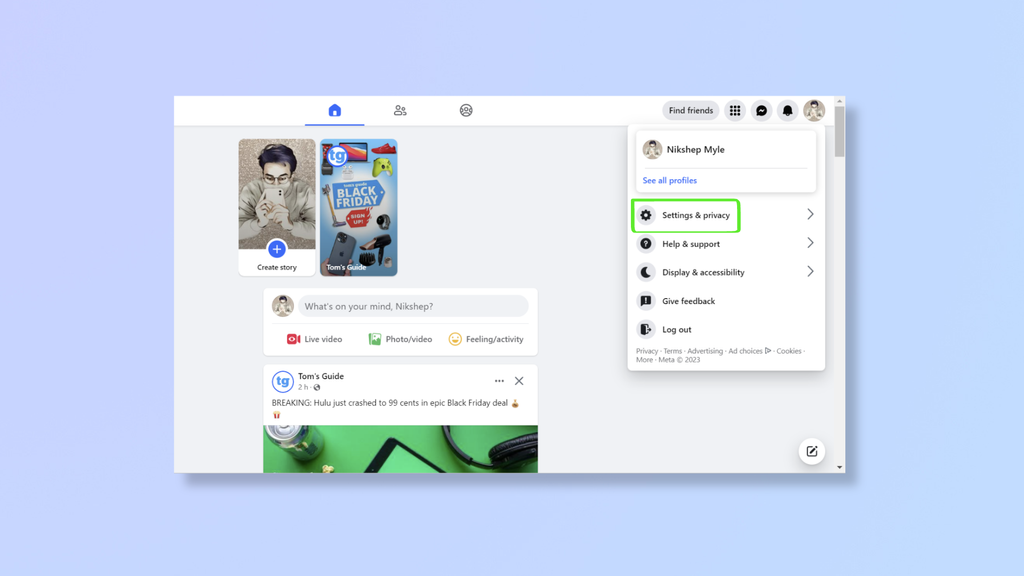 How to change your name on Facebook | Tom's Guide