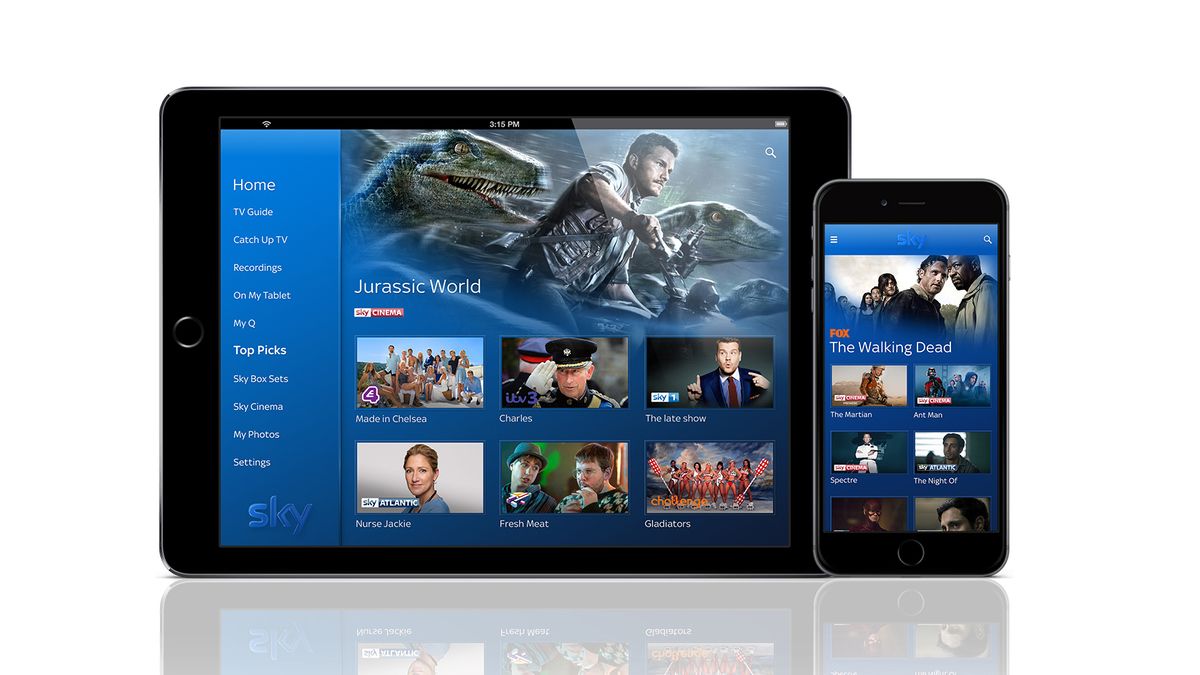 The Sky Q app has finally made its way to phones | TechRadar