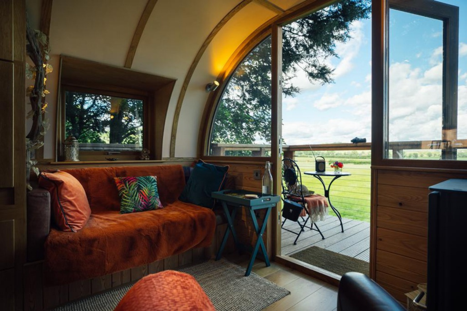 Treehouse getaway: The Orchard at Fenny Castle, Somerset | Marie Claire UK
