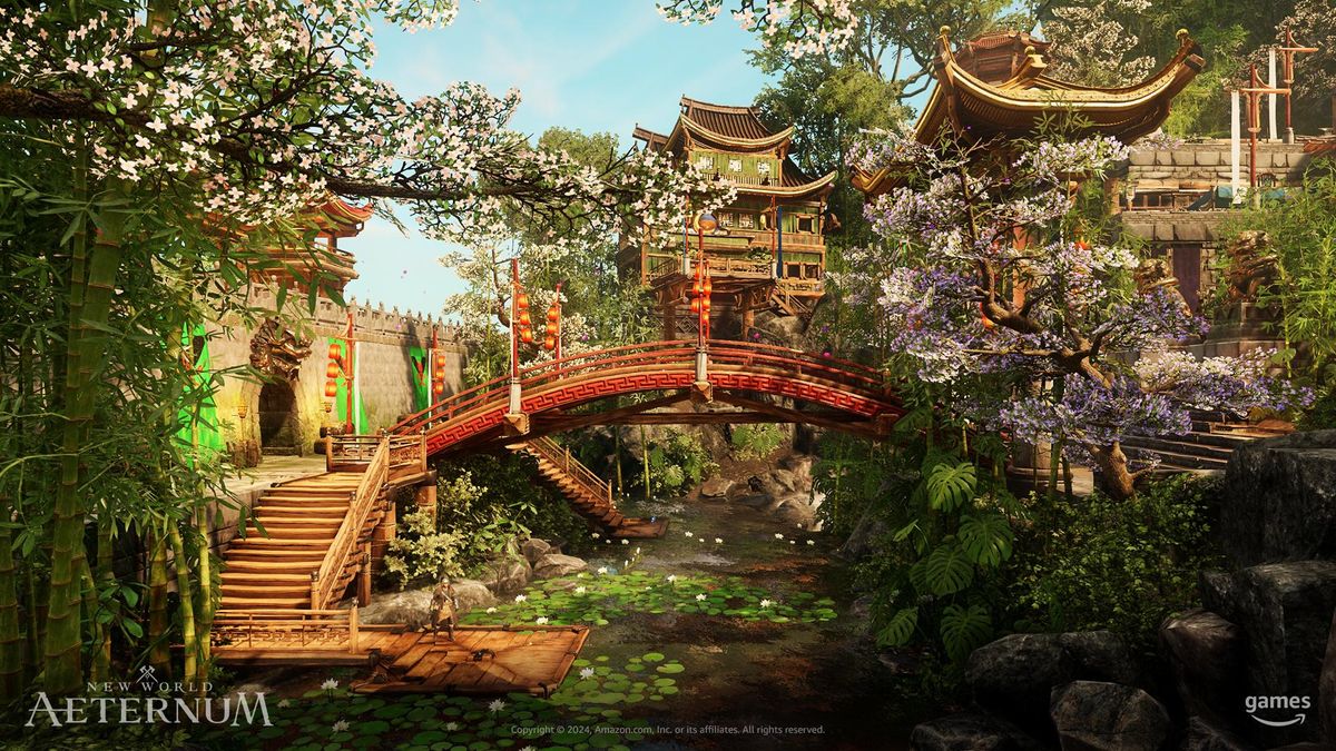 New World: Aeternum interview - making the game's creative and complex ...