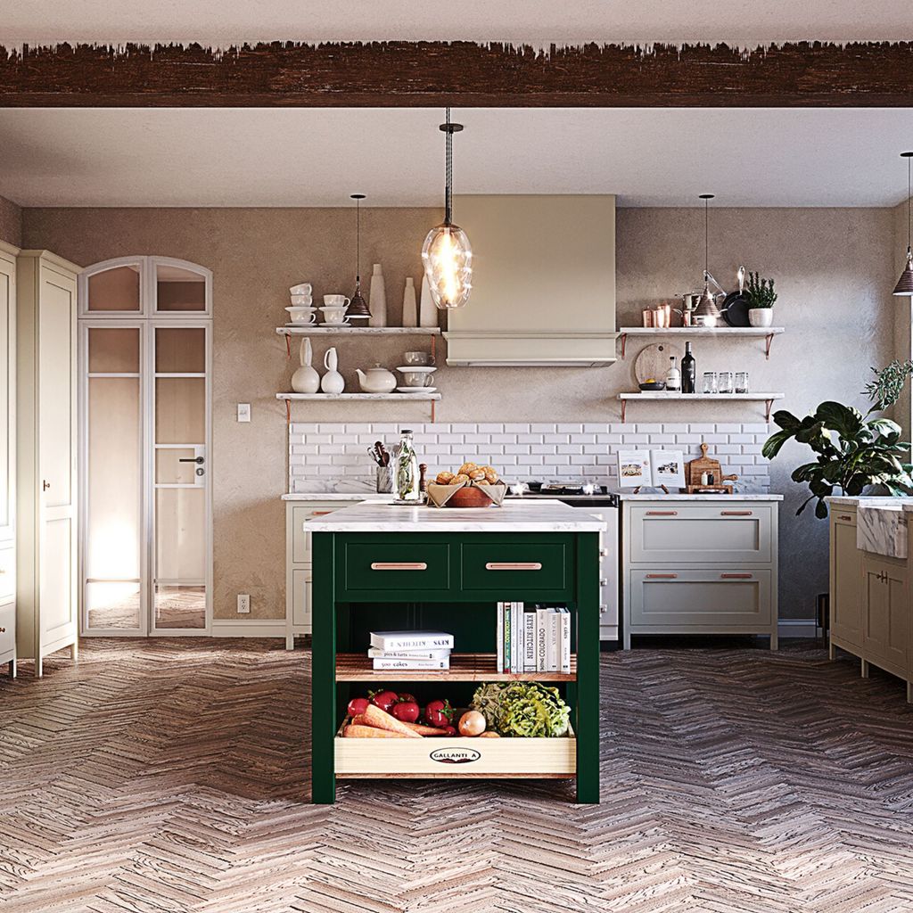 Freestanding kitchen ideas for a versatile and relaxed space | Ideal Home