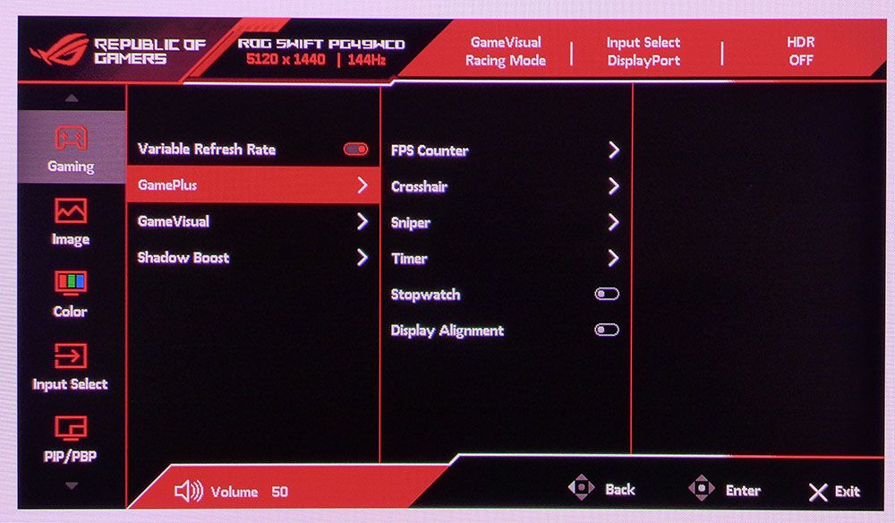 Asus ROG Swift PG49WCD 49-inch gaming monitor review: The most colorful ...