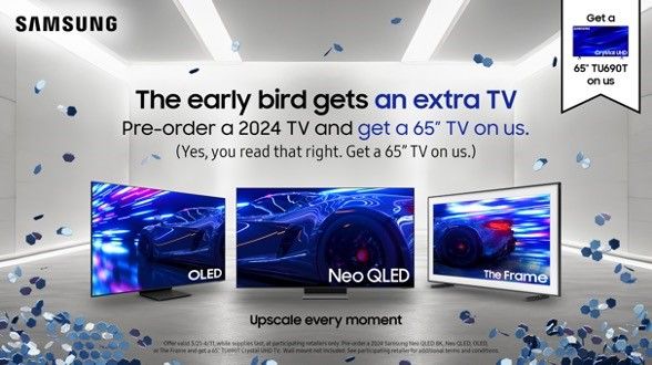 Samsung is giving away a free 65-inch TV when you pre-order a 2024 QLED ...
