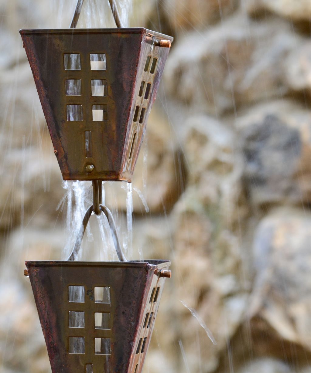 What is a rain chain? Pros, cons, and how to use one | Real Homes