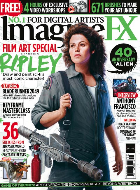 Create compelling film art with ImagineFX | Creative Bloq