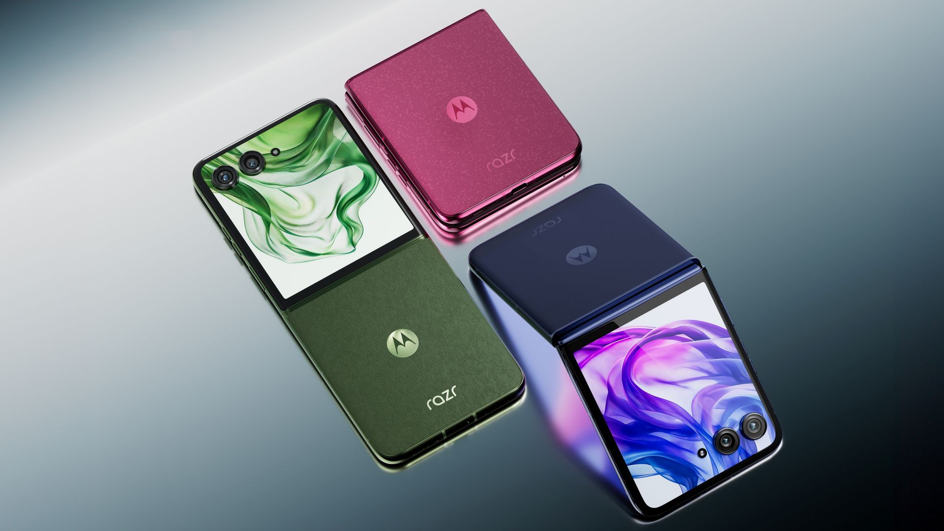 The Motorola Razr 2024 series flips the script with a massive cover ...