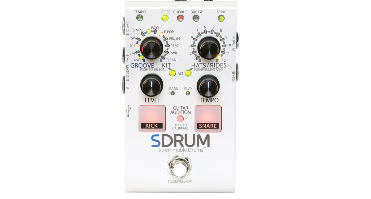 DigiTech SDRUM Strummable Drums review | Guitar World